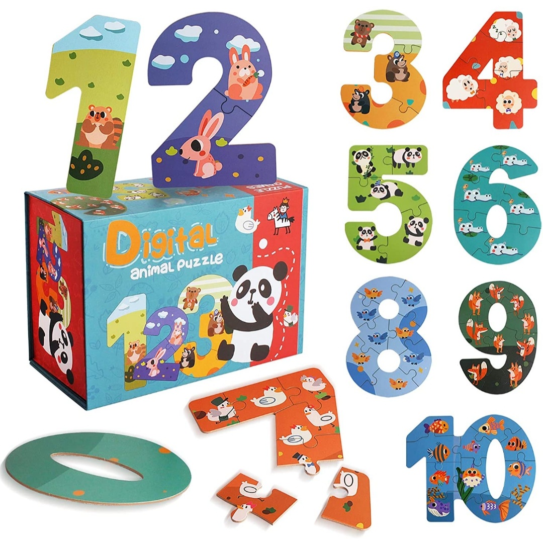 Digital Animal puzzle ⋆ BrainySparks