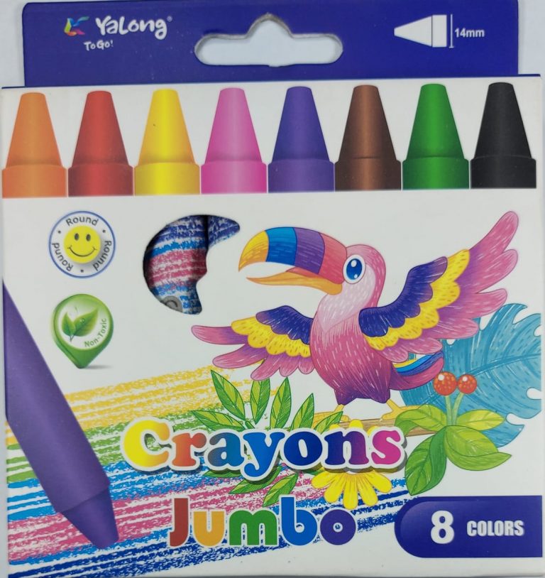 Jumbo Wax crayons ⋆ BrainySparks