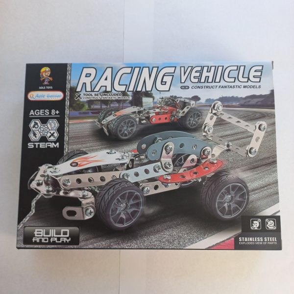 Metal Model Kit Racing Car ⋆ BrainySparks