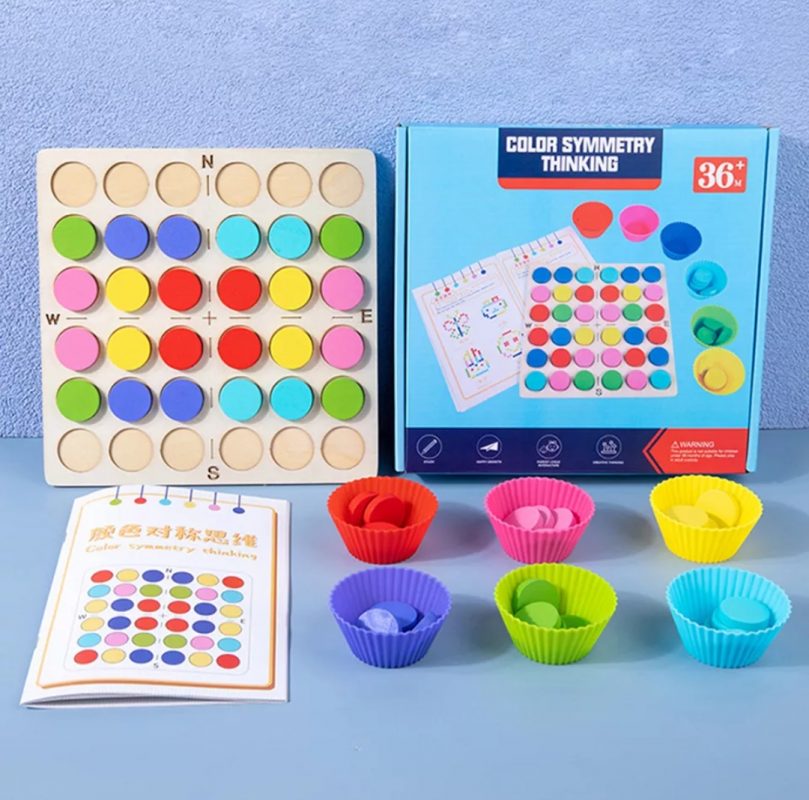 Colour symmetry Thinking Game ⋆ BrainySparks