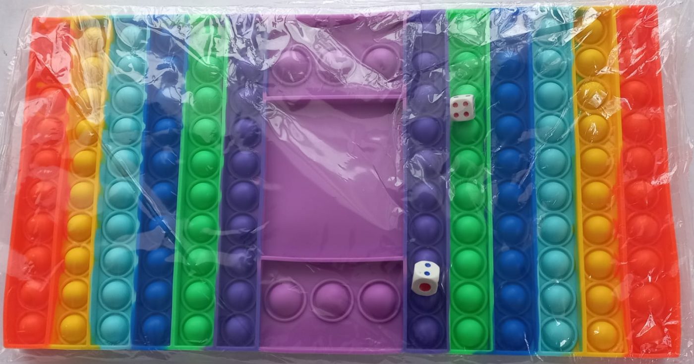 Fidget Popper Game With 2 Dice ⋆ BrainySparks